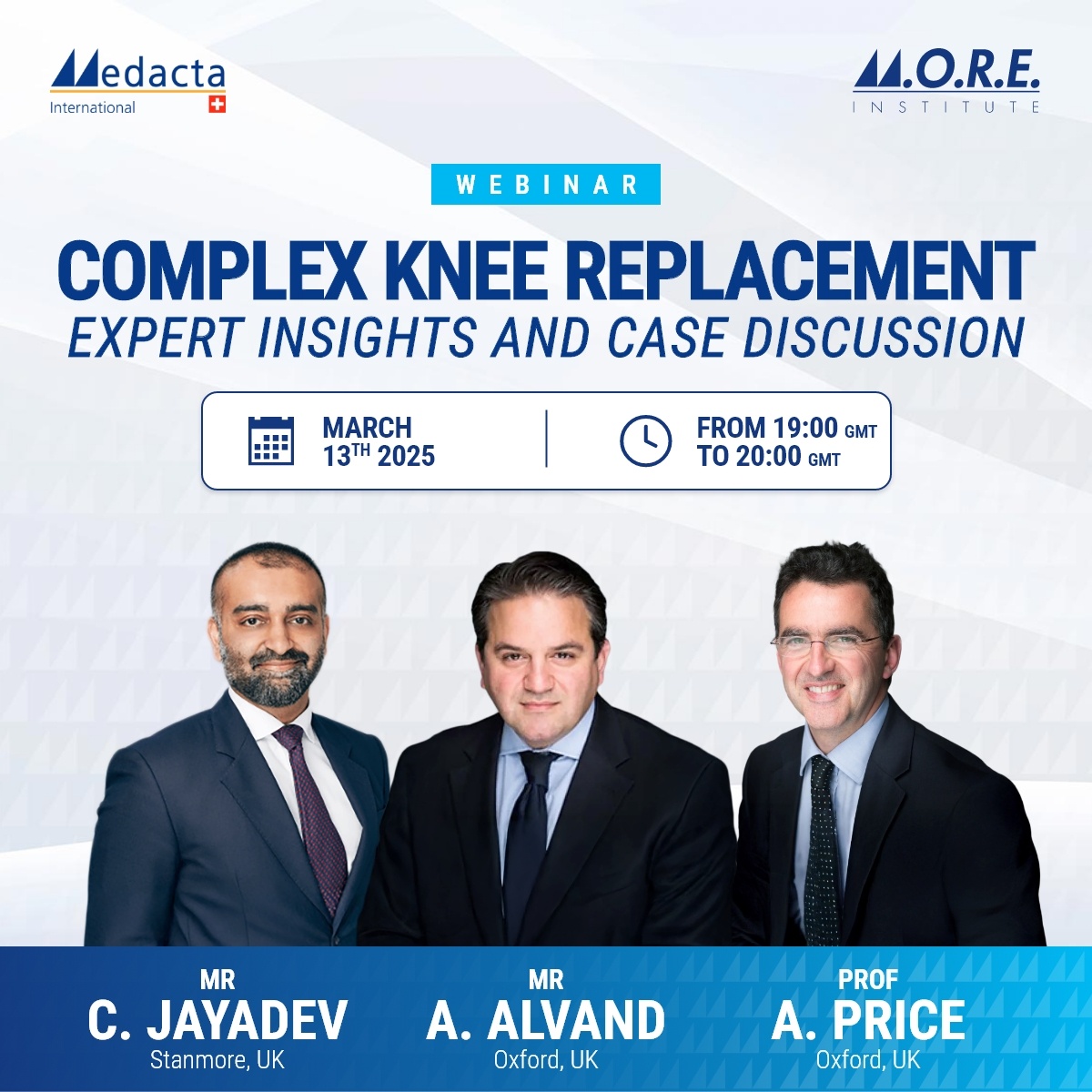 Webinar | Complex Knee Replacement